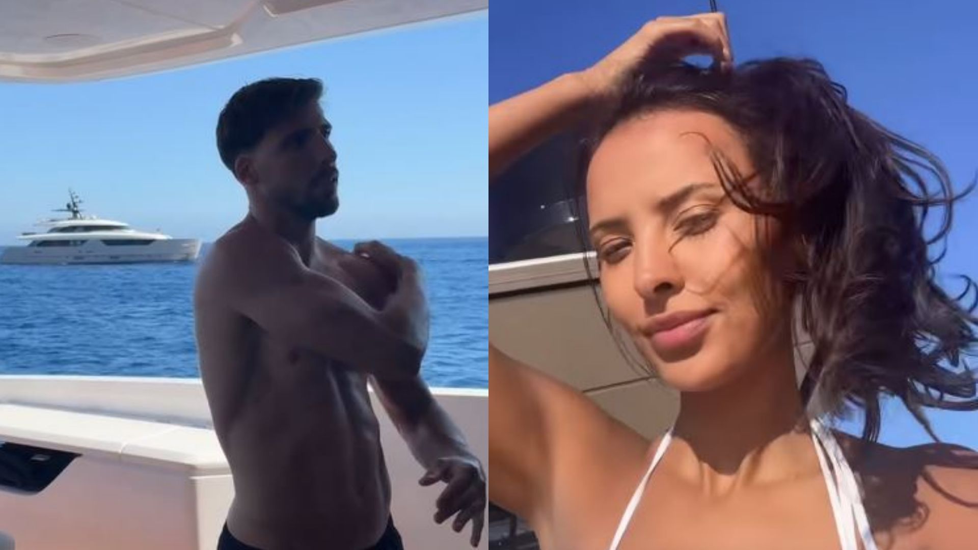 Maya Jama shares loved-up post with boyfriend Ruben Dias as couple enjoy sunshine holiday on ...